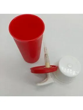 Tupperware | Dining | Vintage Tupperware Red Ketchup Pump Dispenser ...